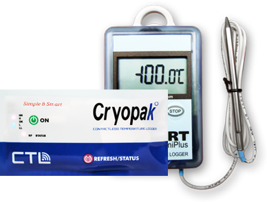 Gel Packs Ice Packs Data Loggers Temperature Monitors: Cryopak